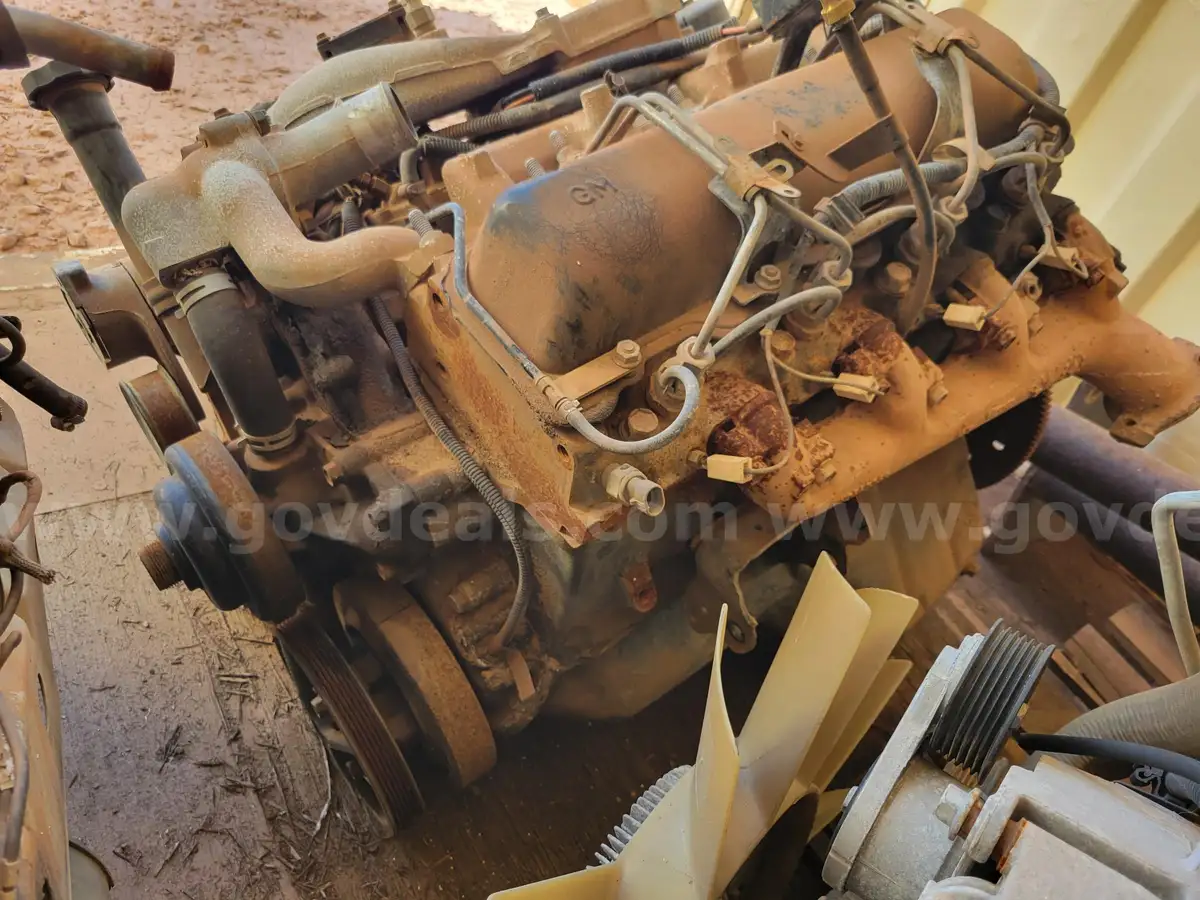 Used GM V8 6.5 Diesel Engine | AllSurplus