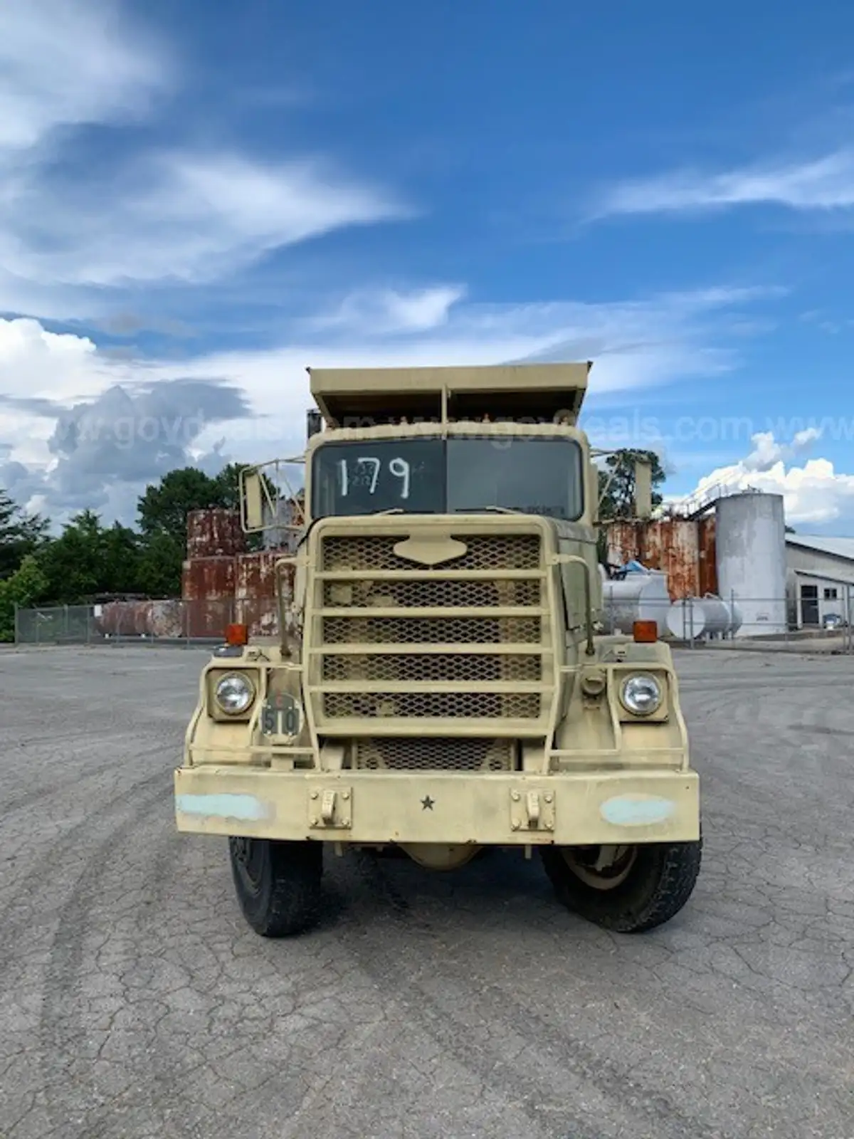 1979 AM General M917 8X6 Tri-Axle Dump Truck | GovDeals