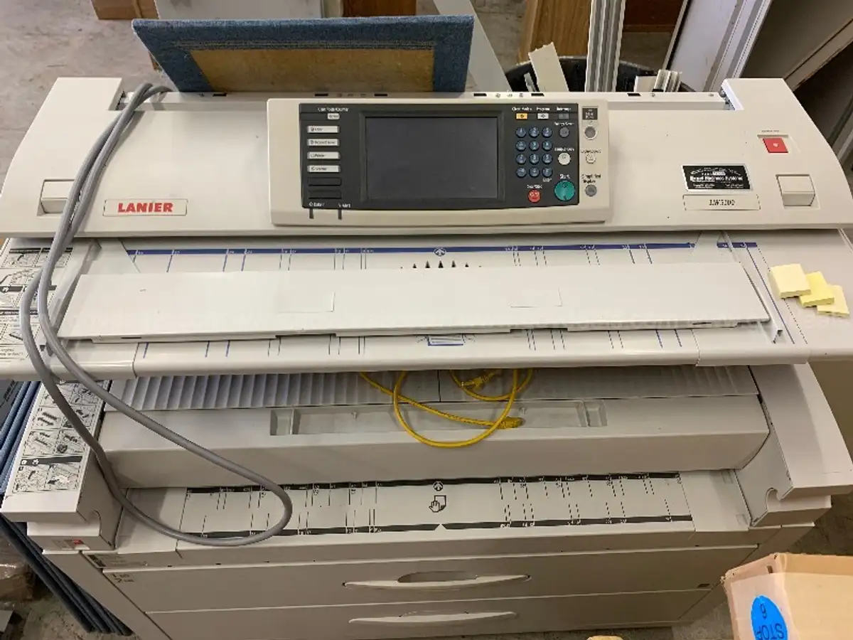 Lanier Wide Format Printer | GovDeals