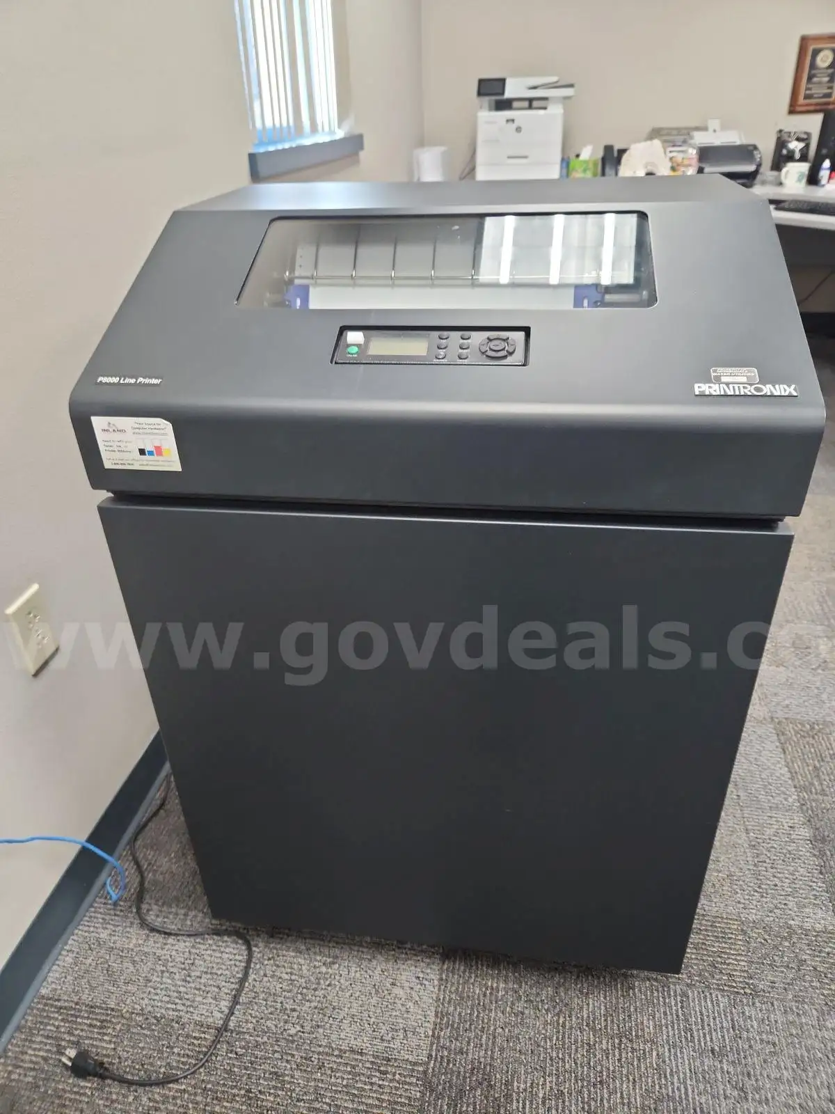 Printronix P8000 Line Printer | AllSurplus