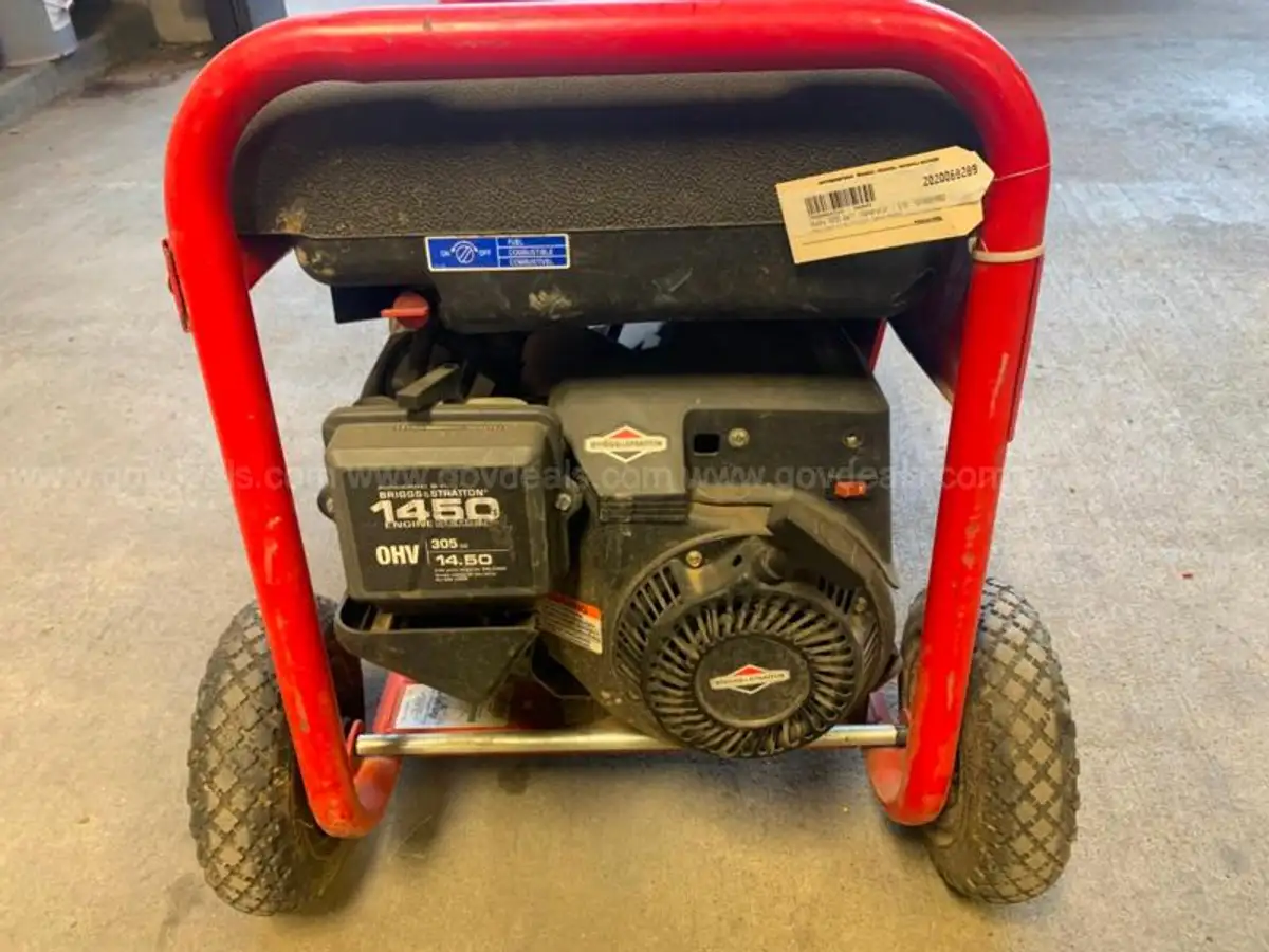 Husky Portable Generator, 5000 watts | AllSurplus