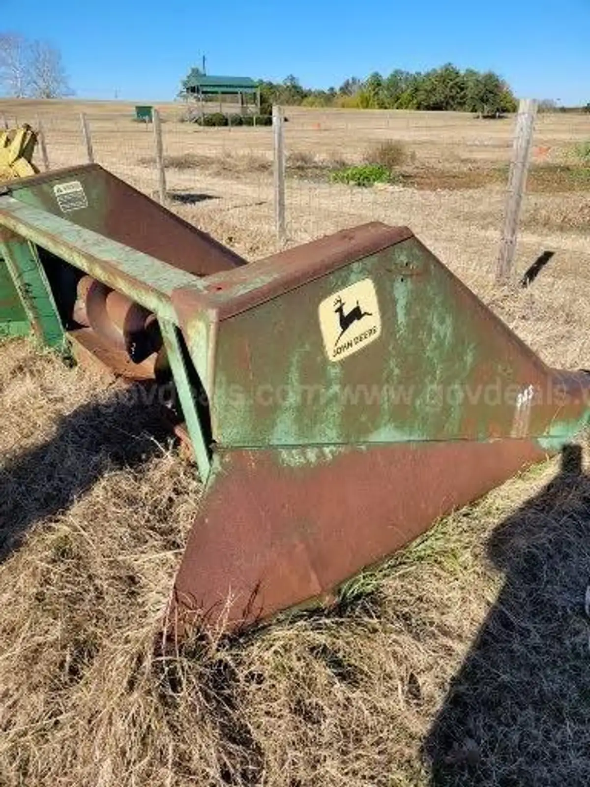 John Deere 3300 Diesel Combine with Attachments | AllSurplus