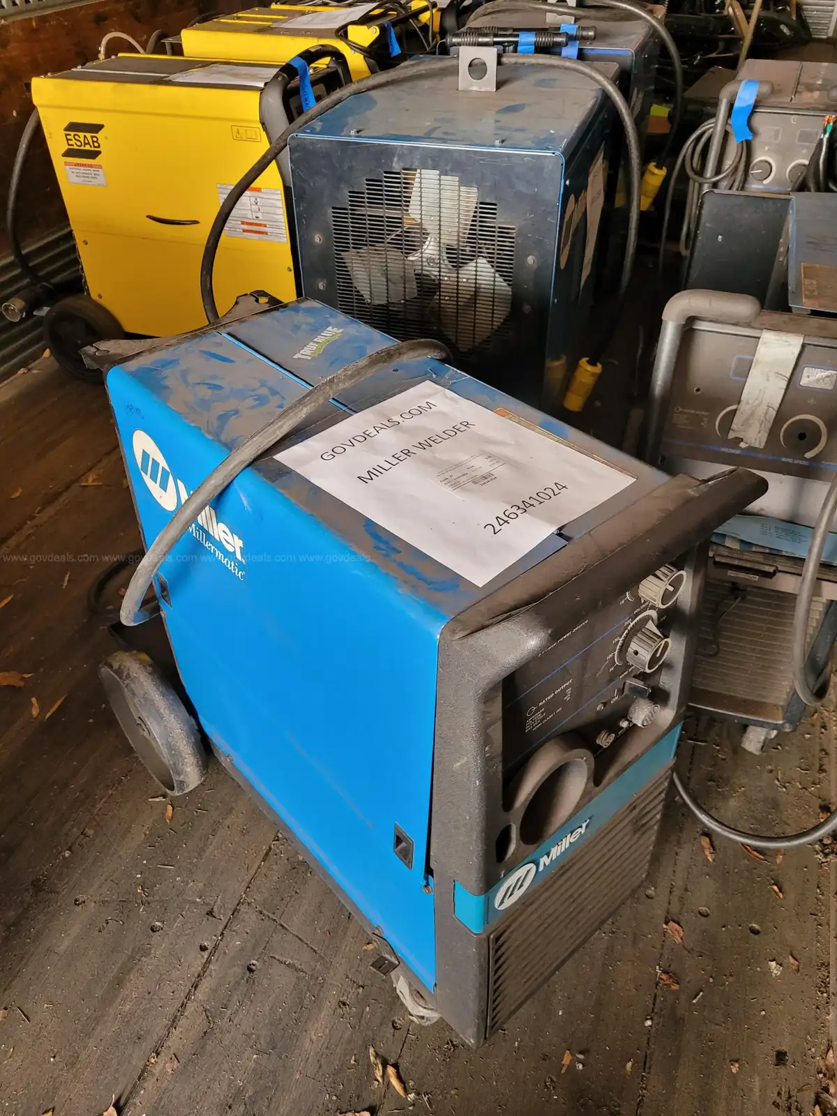 Miller MillerMatic 300 3 Phase Welder | AllSurplus