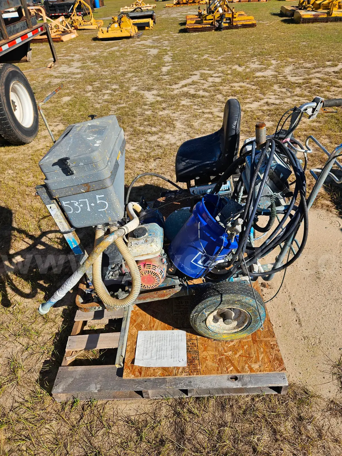 Graco Linelazer III 3900 Skid Mounted Centerline Marker (3 pieces) (53 ...