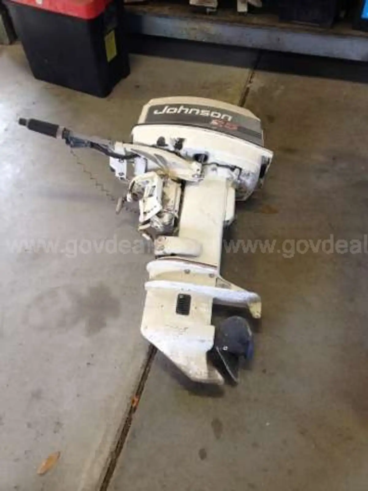 1992 Johnson J25REND 25hp Outboard Motor | GovDeals
