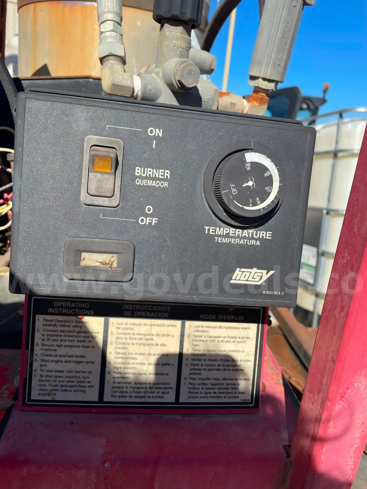 Hotsy Steam Pressure Washer | AllSurplus