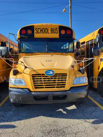 2015 Blue Bird Vision school bus, 47 passenger, propane powered | GovDeals