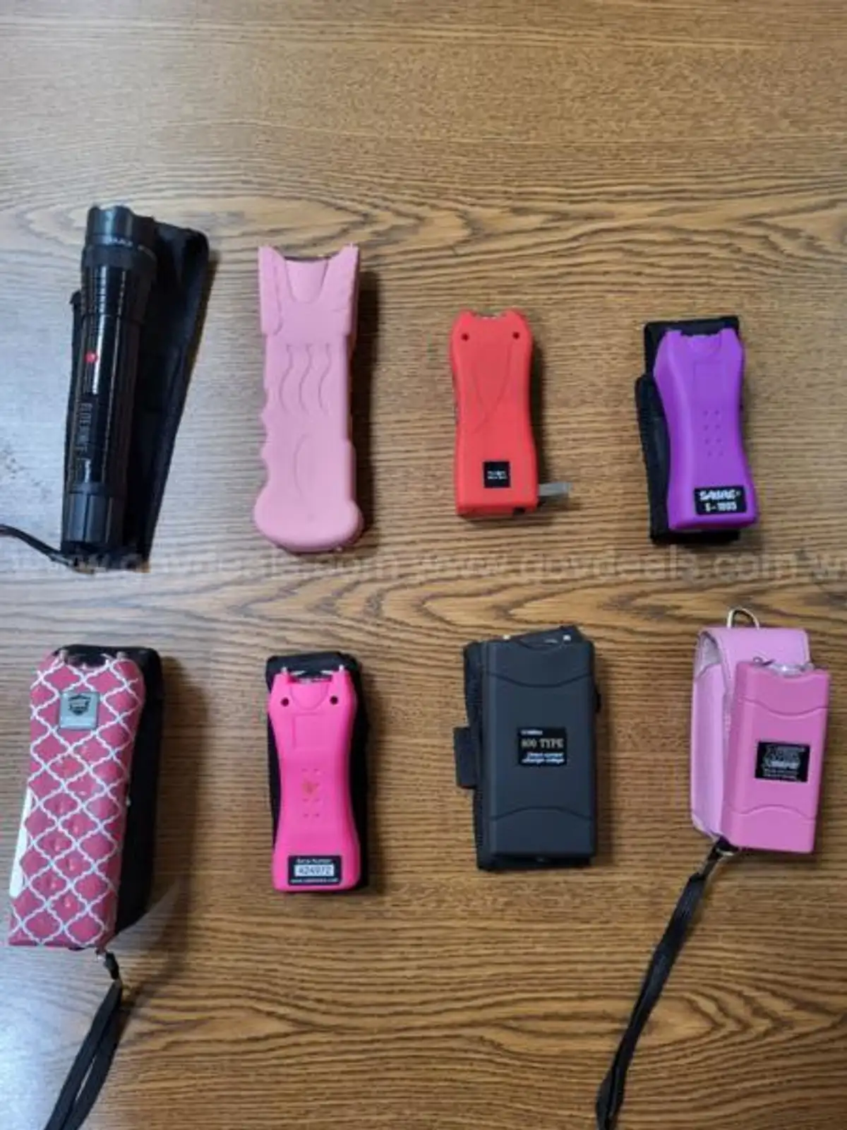 Lot of 8 Various Types of Tasers | AllSurplus