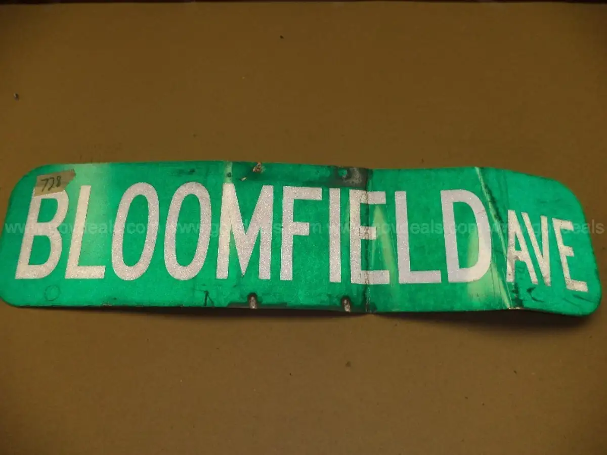 Bloomfield_728 Street Sign | GovDeals