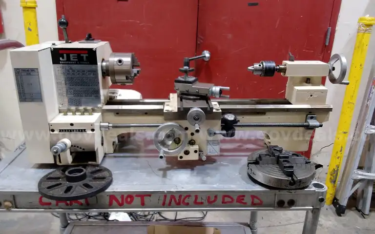Jet belt drive bench lathe BD-920N. Model: B920N. With miscellaneous ...