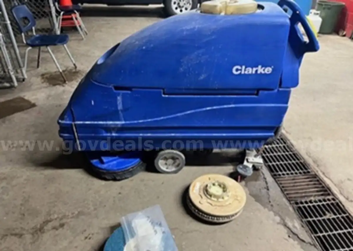 Clarke Floor Scrubber | GovDeals
