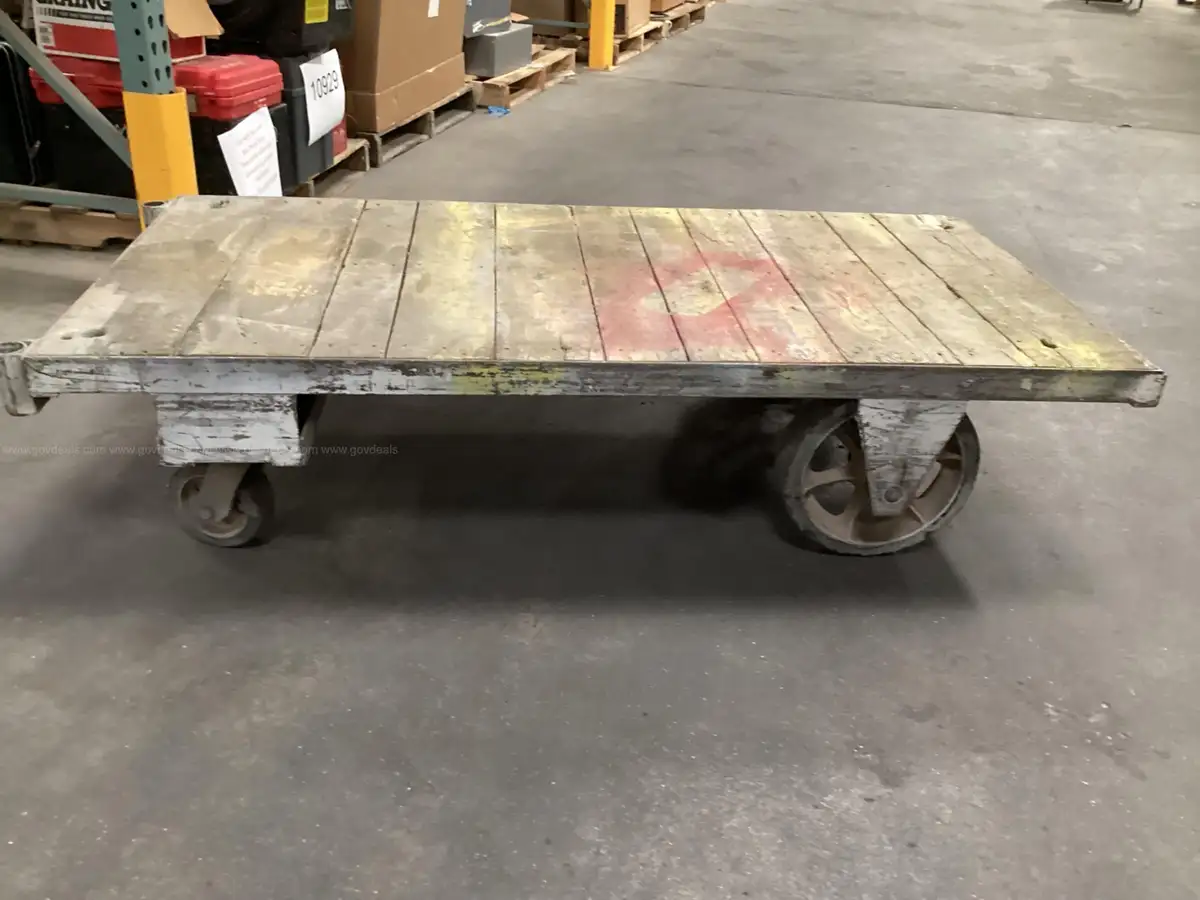 Rolling Flat Cart | AllSurplus