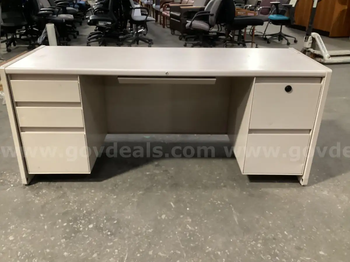 Steelcase Desk. | AllSurplus