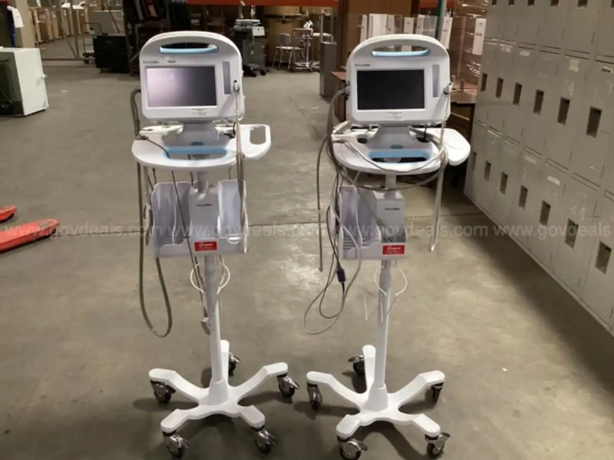2 - Welch Allyn Vital Carts | AllSurplus