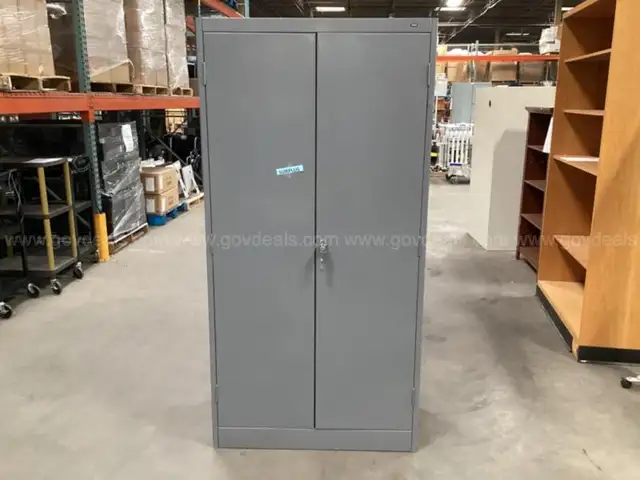 Gray Storage Locker | GovDeals