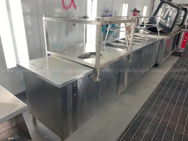 Seco-Matic Serving Station and Stainless Steel Table Base | AllSurplus