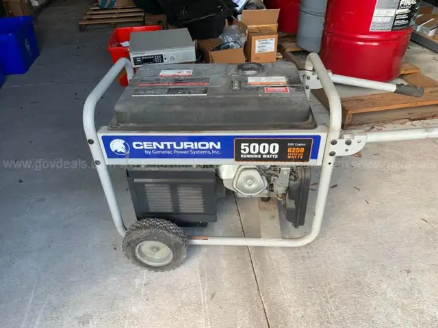 Centurion 5000 Watt Generator | AllSurplus