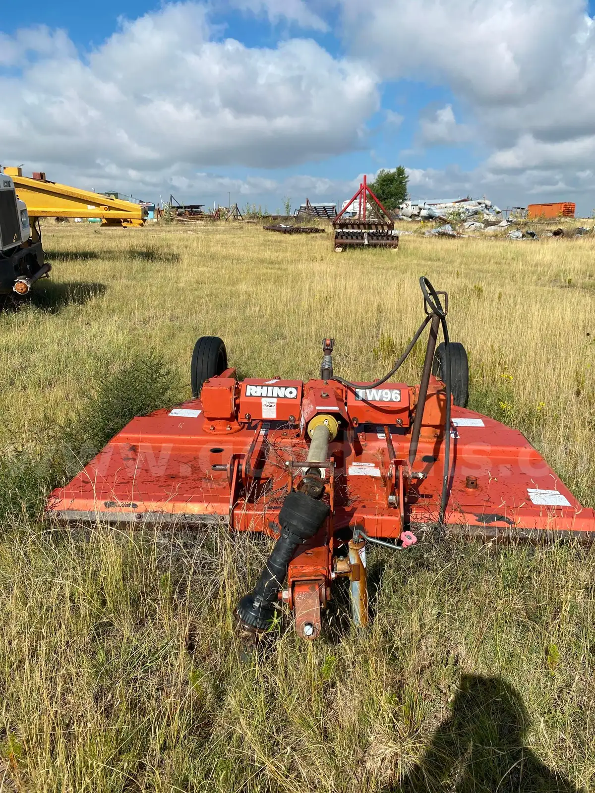 Rhino TW96 8 Foot Pull Mower | AllSurplus
