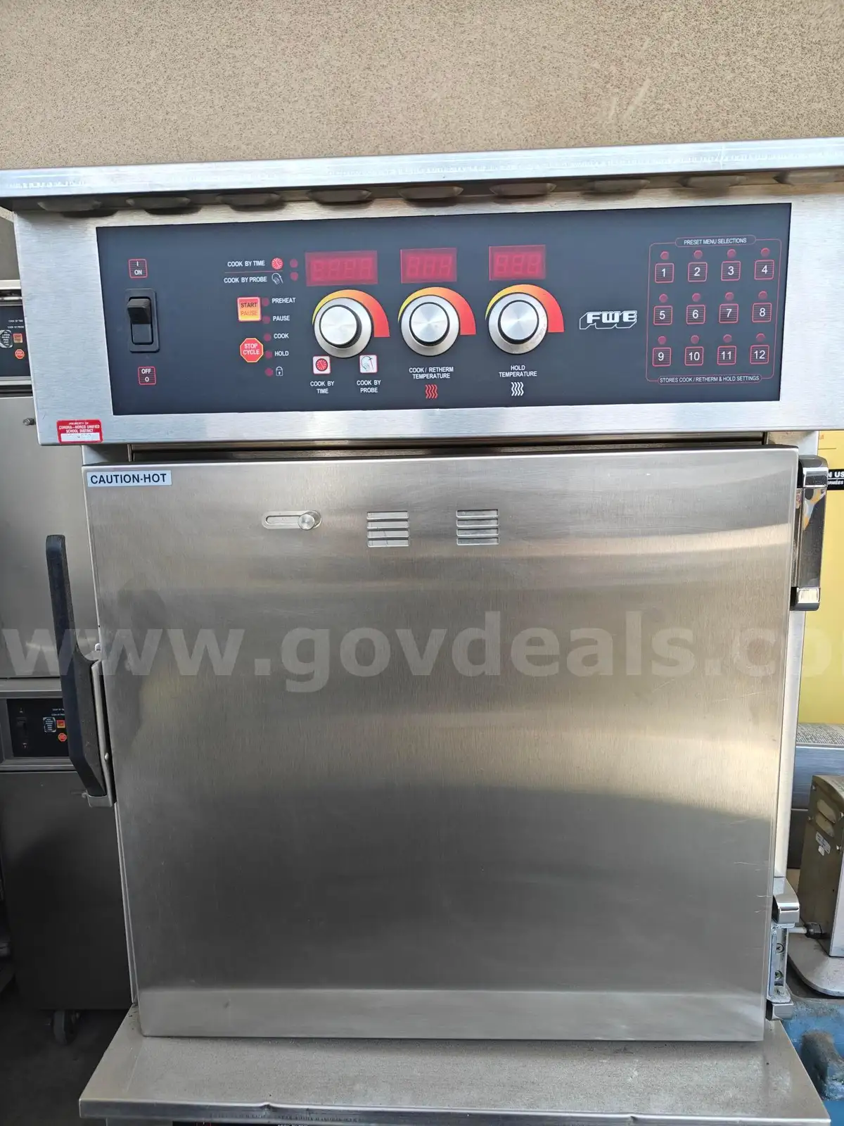 FWE Rethermalizer Unit | AllSurplus