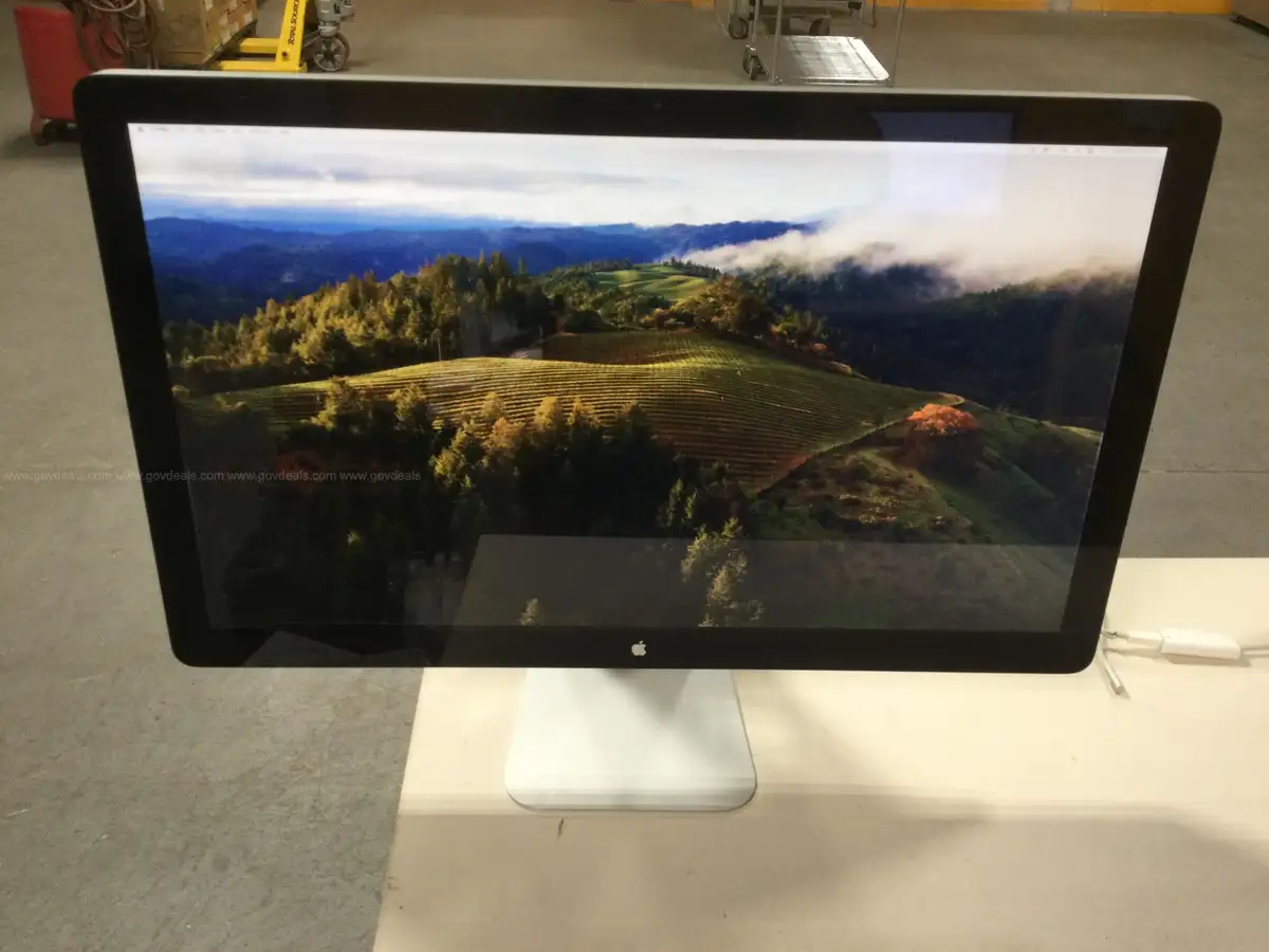 Apple Thunderbolt A1407 27" Widescreen LCD Monitor with Built-In ...