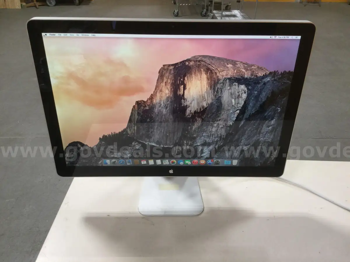 Apple A1267 24" LED Cinema Display Monitor | AllSurplus