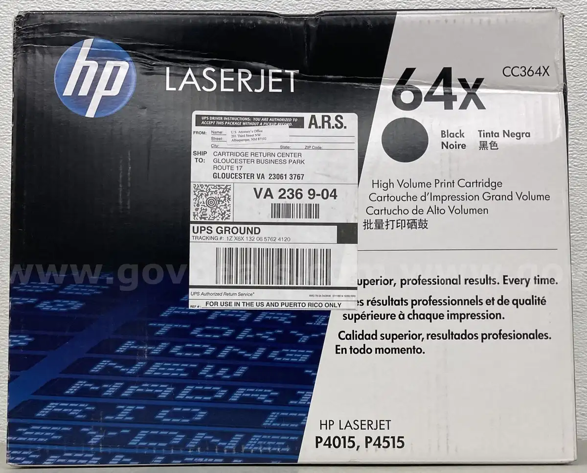 HP LASERJET 64X BLACK TONER CARTRIDGE | AllSurplus
