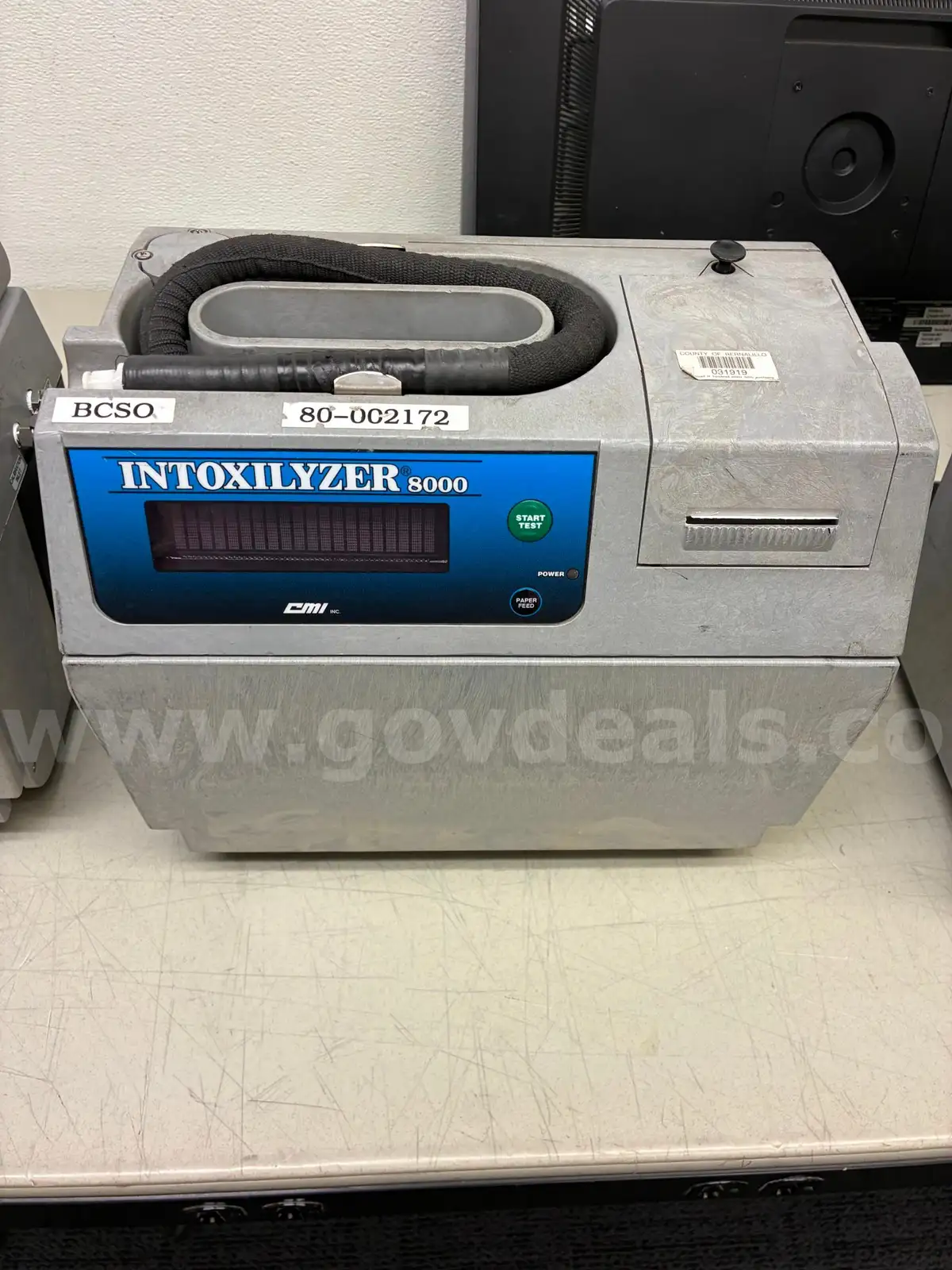 INTOXILYZER 8000 | AllSurplus