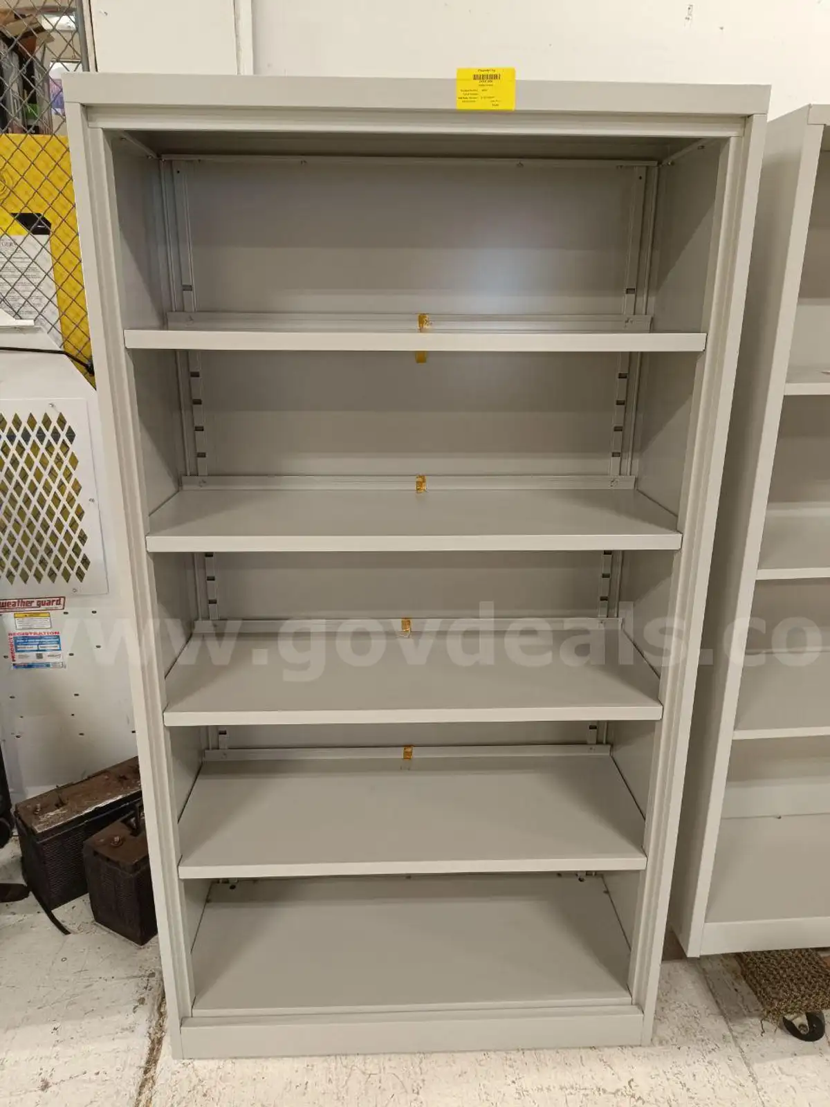5 Shelf Steelcase Bookcase | AllSurplus
