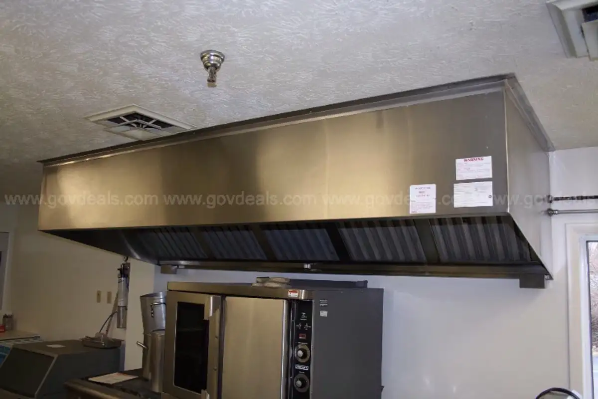 Exhaust Hood System w/Ansul extinguishing system | GovDeals