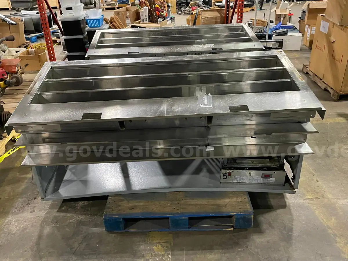 2 Duke Sub-CP-TC Series Tri-Channel Cold Pans **Parts/Repair/Scrap ...