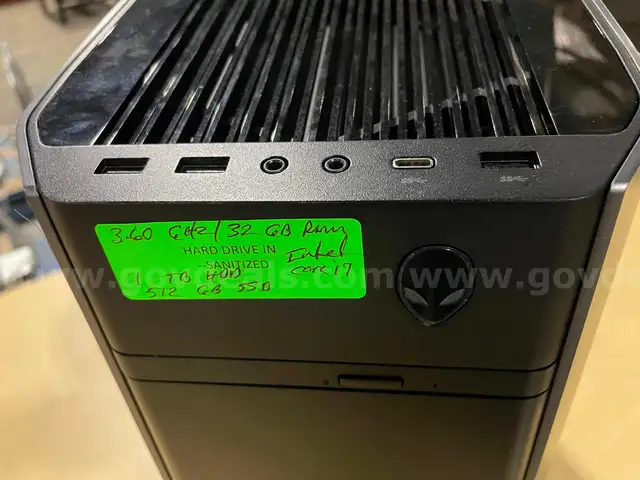 Dell Alienware Aurora R8 Computer Tower | GovDeals