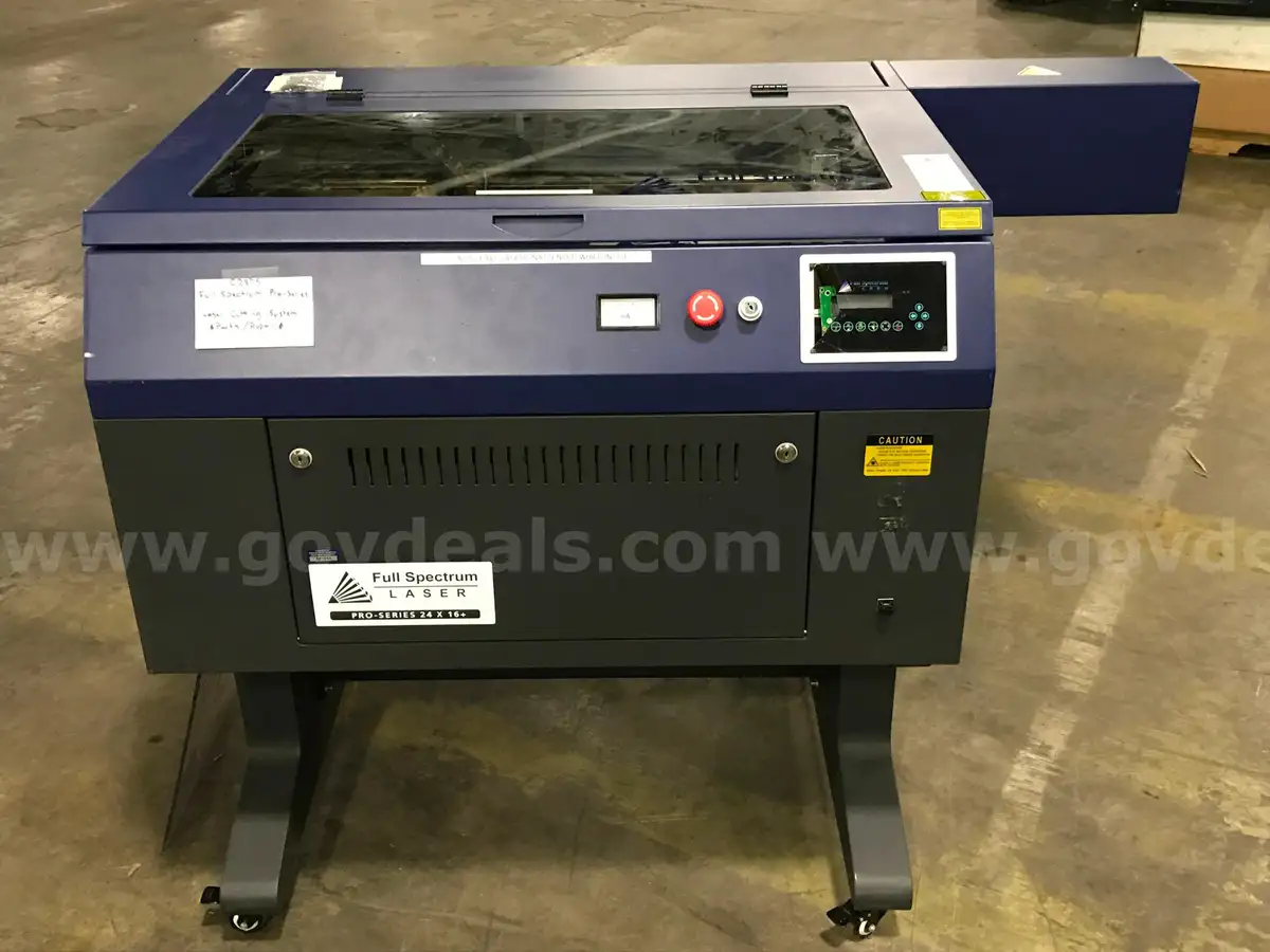 Full Spectrum Pro Series Laser Cutting System **For Parts/Repair | GovDeals