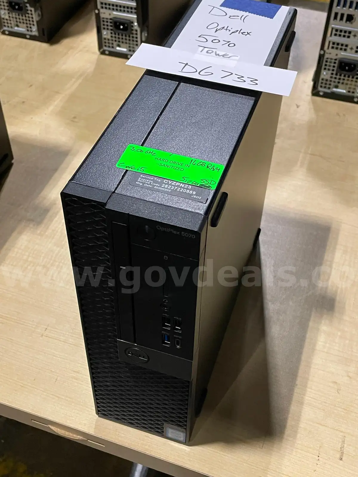 Dell Optiplex 5070 Tower | AllSurplus