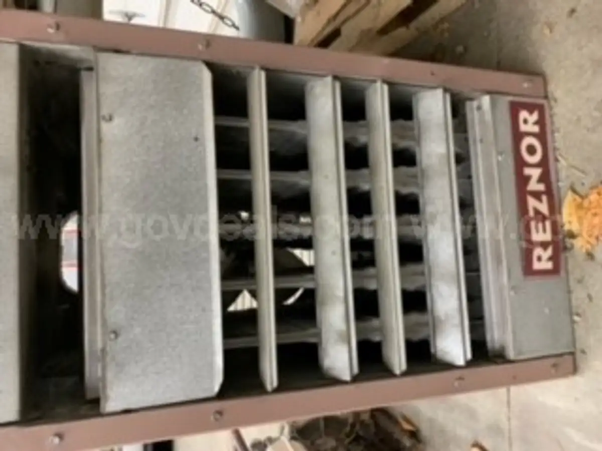 Reznor Natural Gas Shop Heater | GovDeals