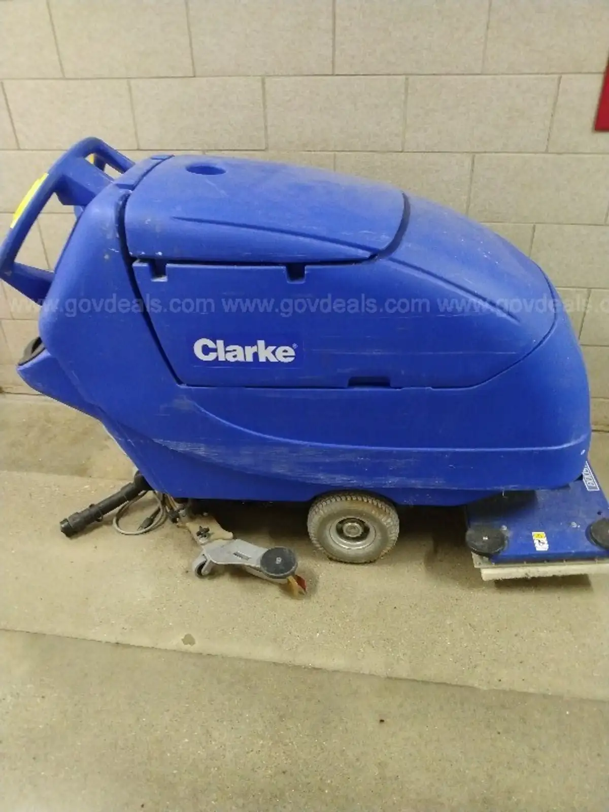#37 - Clarke Floor Scrubber, Model: Focus ii Boost, 28 Base | AllSurplus