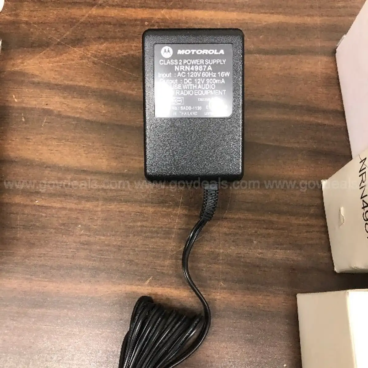 Motorola Power Supplies for Motorola Radios | GovDeals