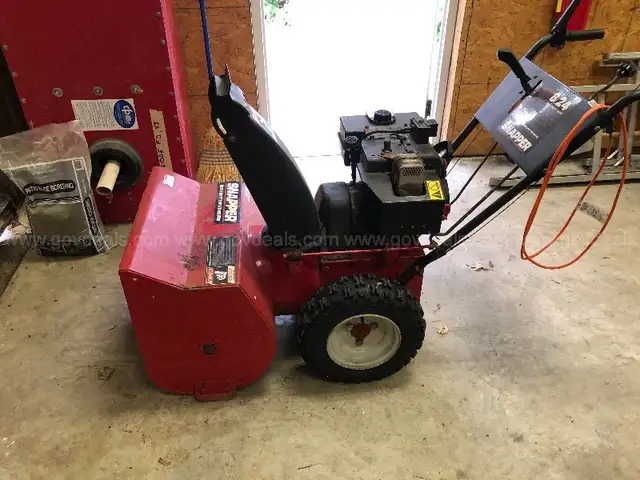 Snapper Heavy Duty Snow Thrower | GovDeals