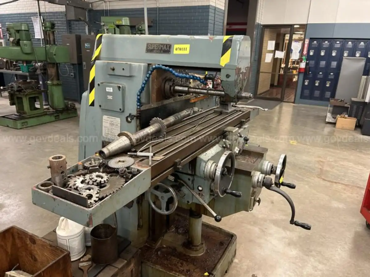 Supermax Milling Machine | AllSurplus