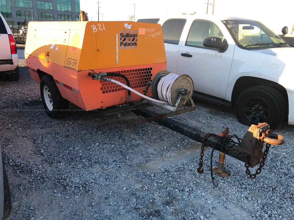 Air Compressor Trailer | GovDeals