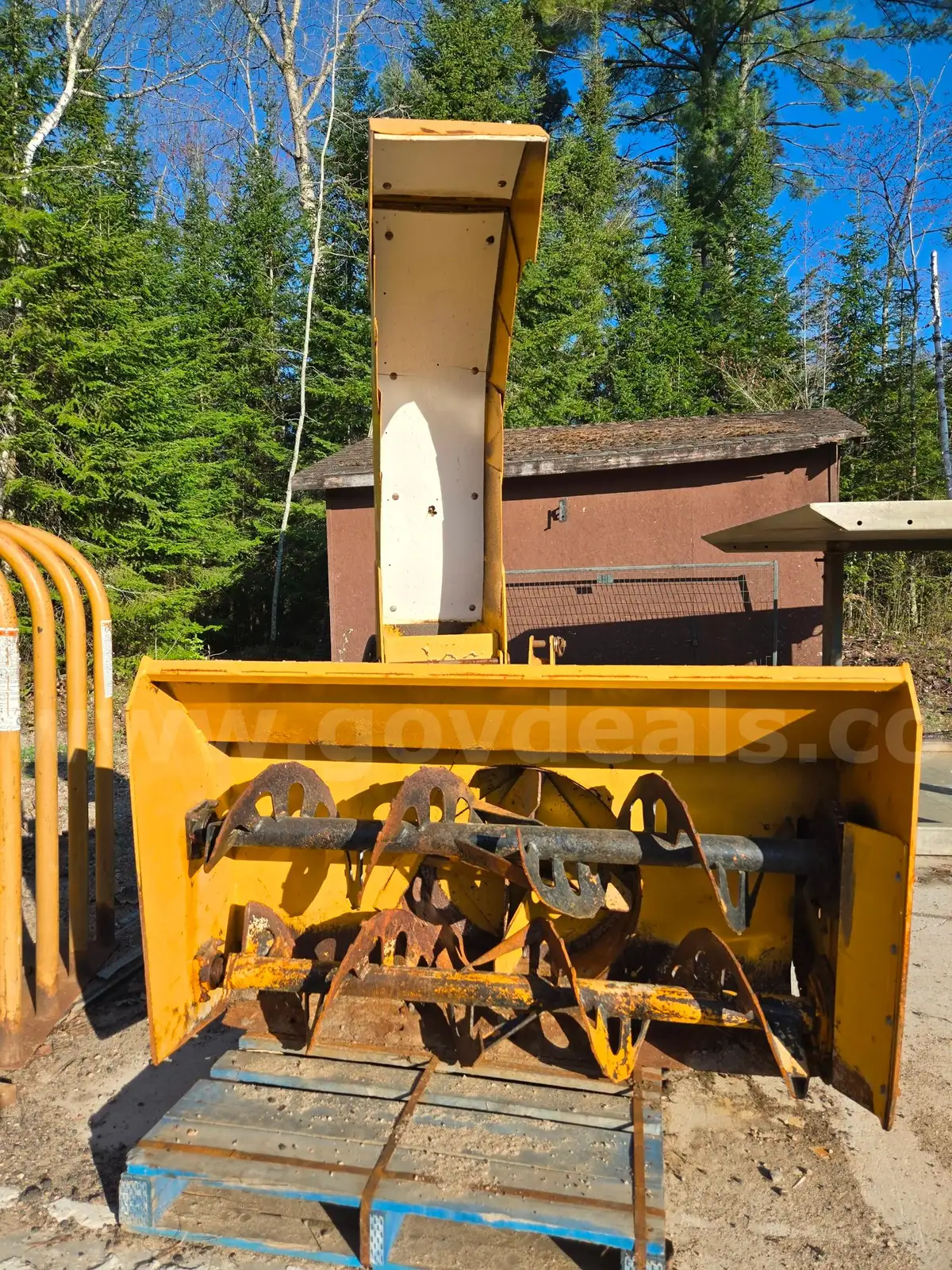 Trackless Vehicles Snow Blower Attachment | GovDeals