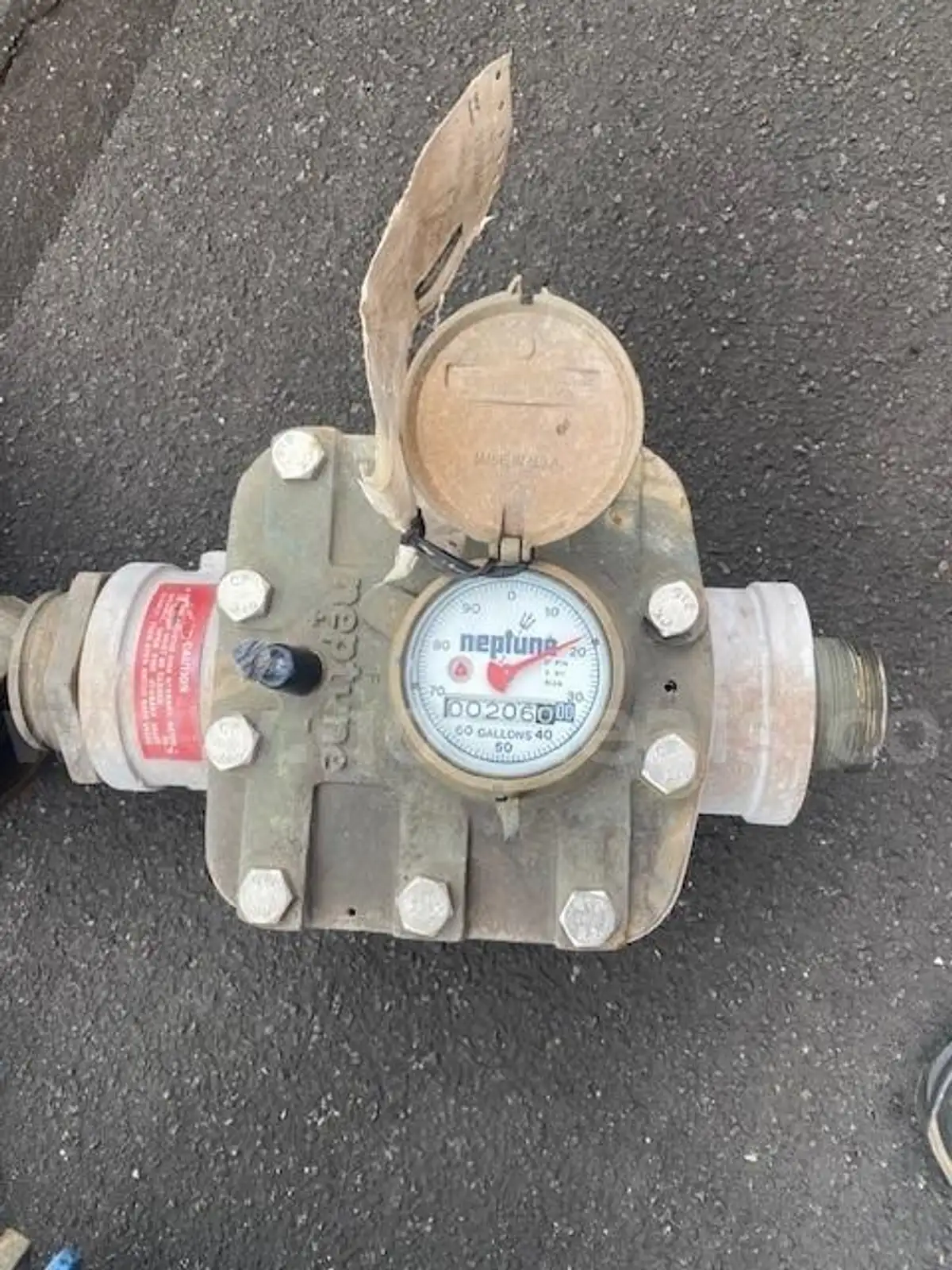 Neptune Fire Hydrant Turbine Meter 3" | AllSurplus