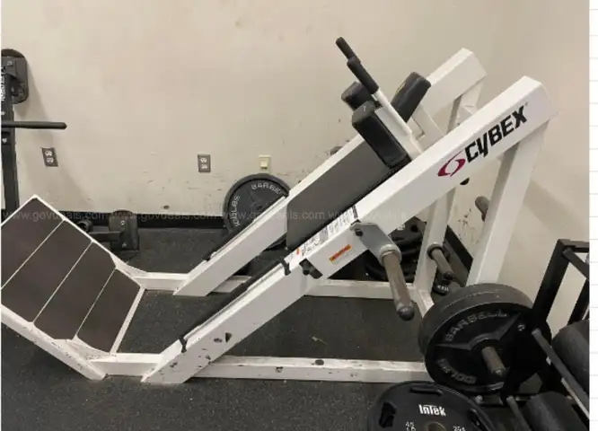 Cybex Machine - Plate Loaded Hack Squat | AllSurplus