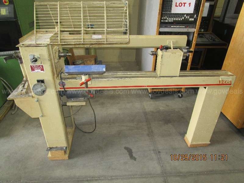 Vega wood lathe store