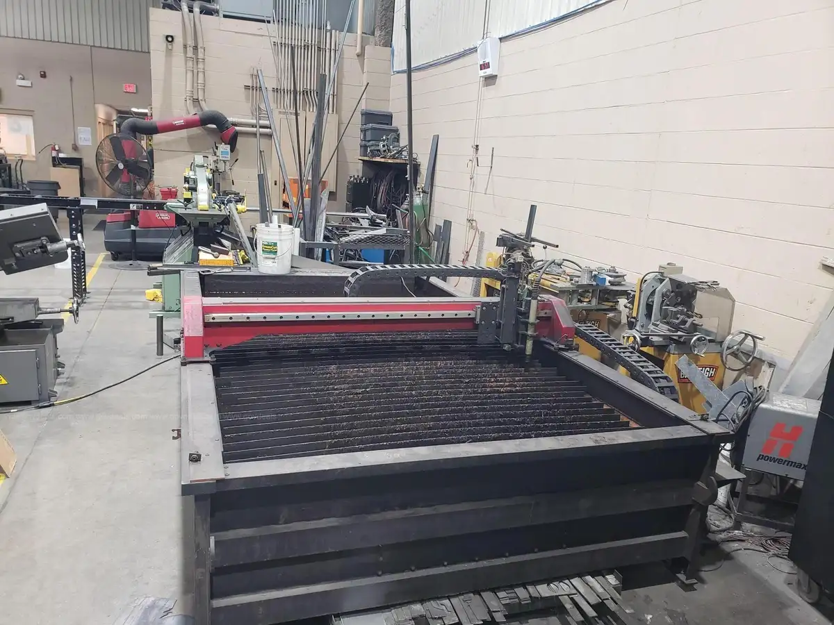5' X 10' Vicon HVAC510 Plasma Table Cutting System | AllSurplus