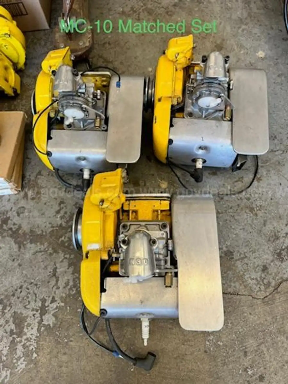 Vintage Kart Engines-Set of 3 McCulloch MC-10 Engines | AllSurplus