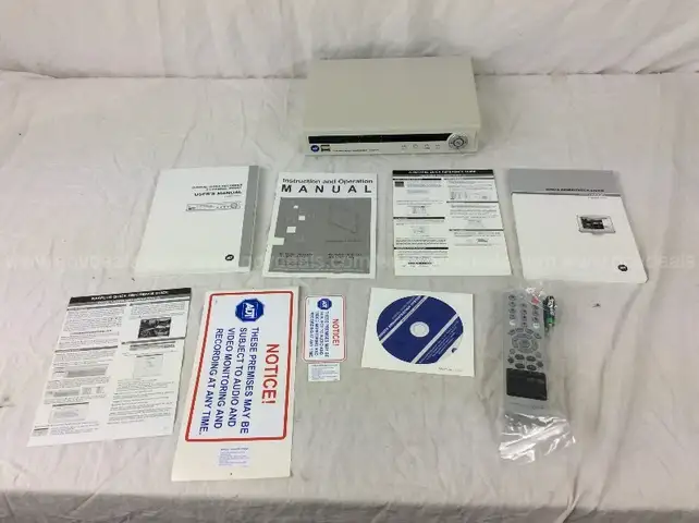 ADT 4-Channel Digital Video Recorder, Model A-ADT4HS2 With Remote ...