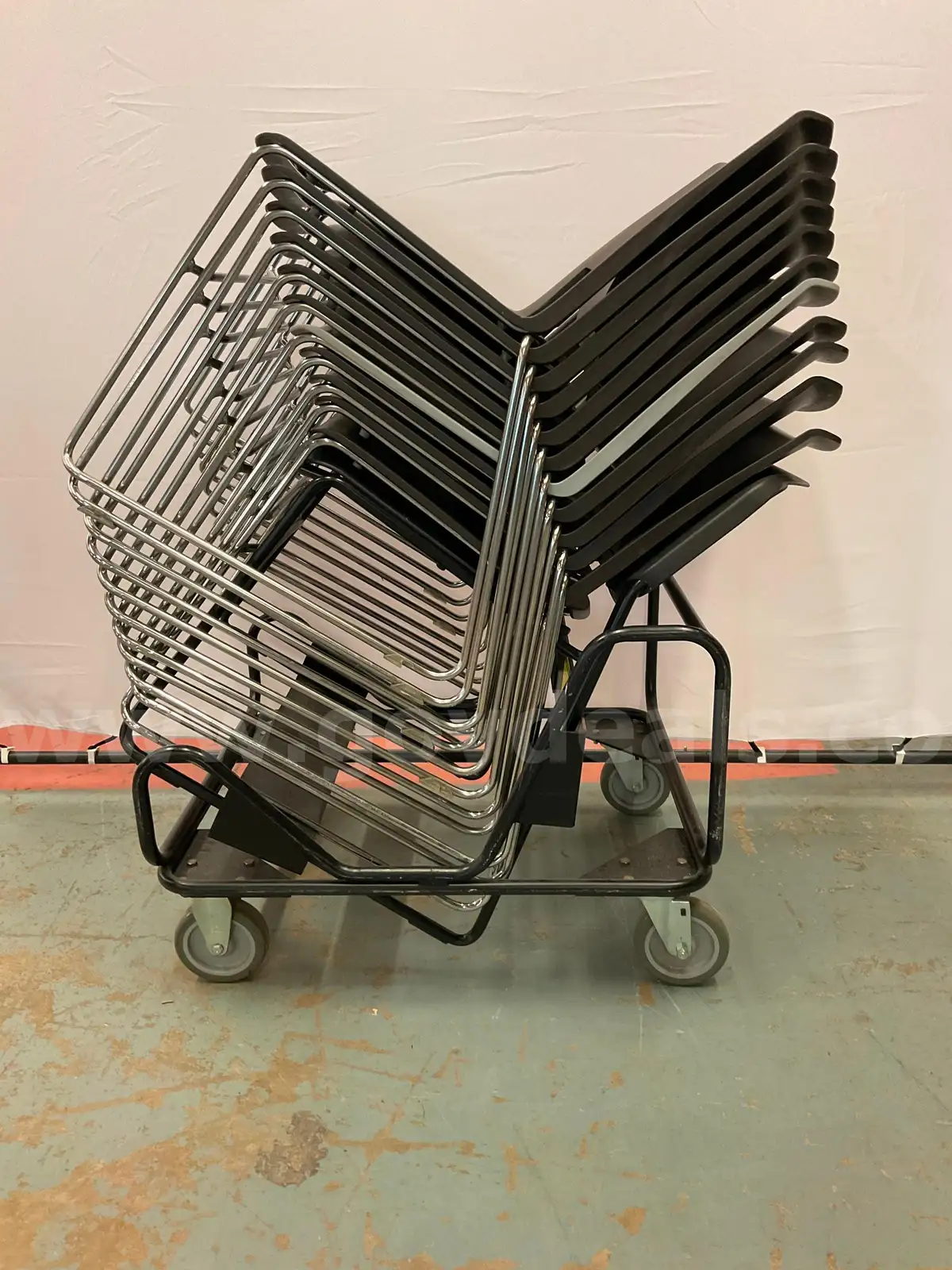 12 - Haworth Very Stacking Chairs With Haworth Very Rolling Storage ...