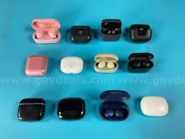 12 - Misc. Bluetooth Earbuds, All Power On | AllSurplus