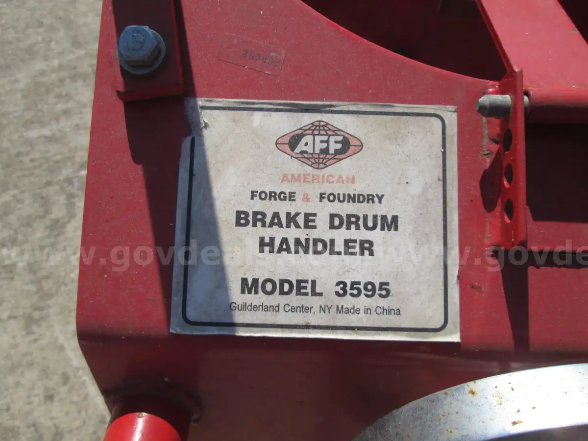 Brake Drum Handler | GovDeals