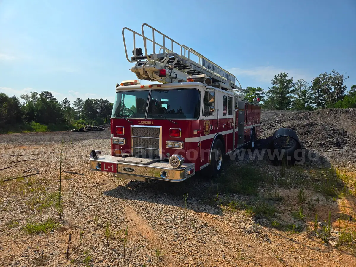 1993 Pierce Ladder Quint 65' Fire Ladder Truck Engine Tower Rescue ...